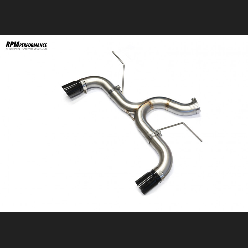 BMW 335D F30 F31 Back Box Delete Dual Exit Exhaust