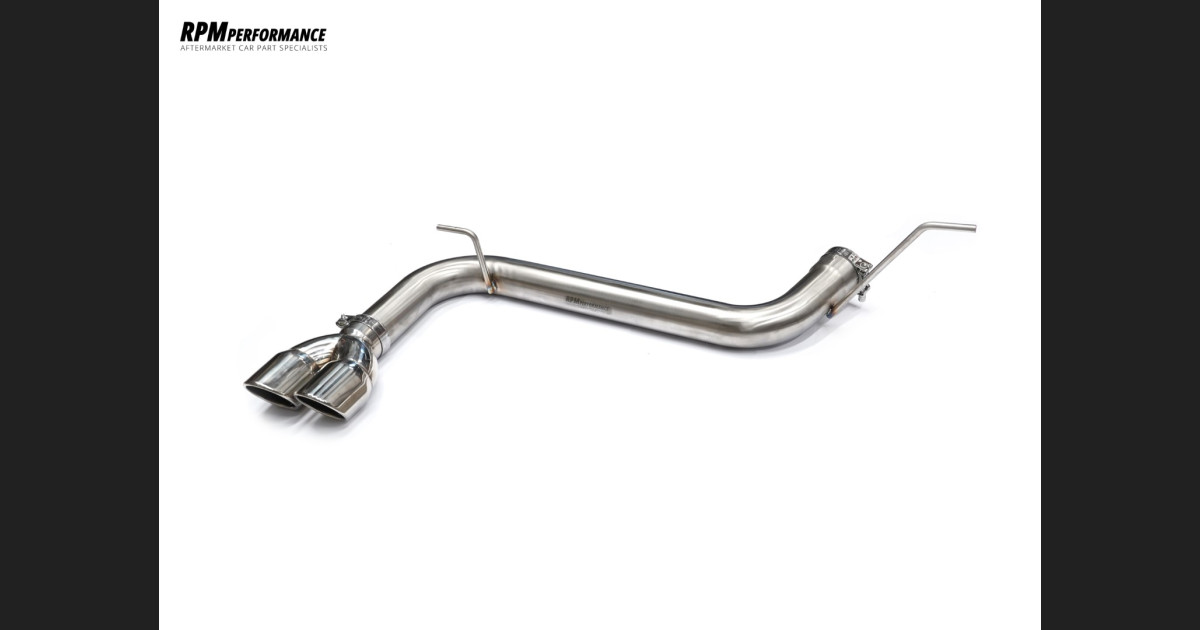BMW 330d F30 F31 F34 Back Box Delete Exhaust