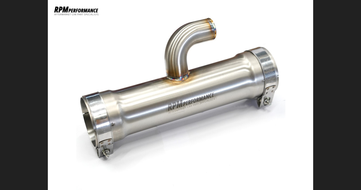 RPM PERFORMANCE BMW M135I Anti Drone Resonator Res Delete Exhaust