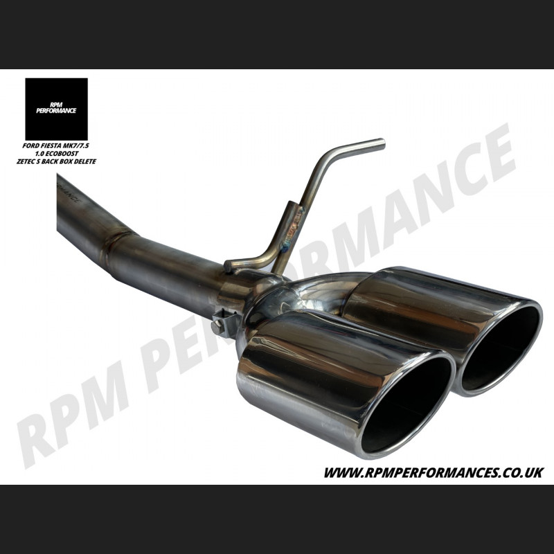 Ford Fiesta Ecoboost 1.0 MK7 & MK7.5 - Back Box Delete.