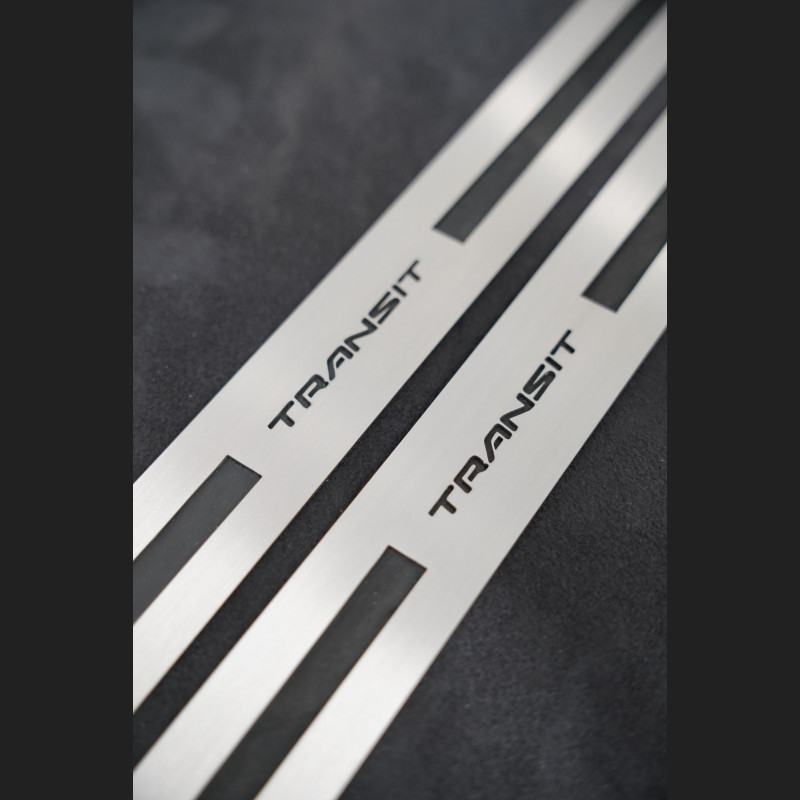Ford Transit Connect Stainless Sill Protector Plates