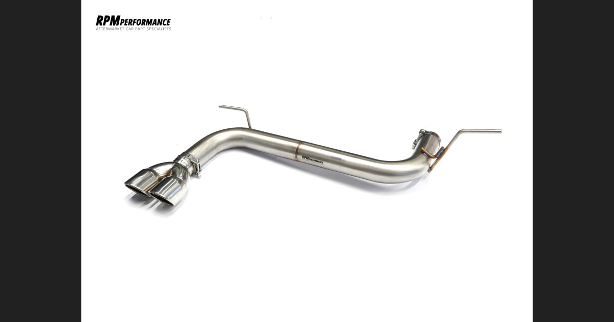 BMW 320D Back Box Delete Exhaust B47 F30 F31 2015-19 LCI